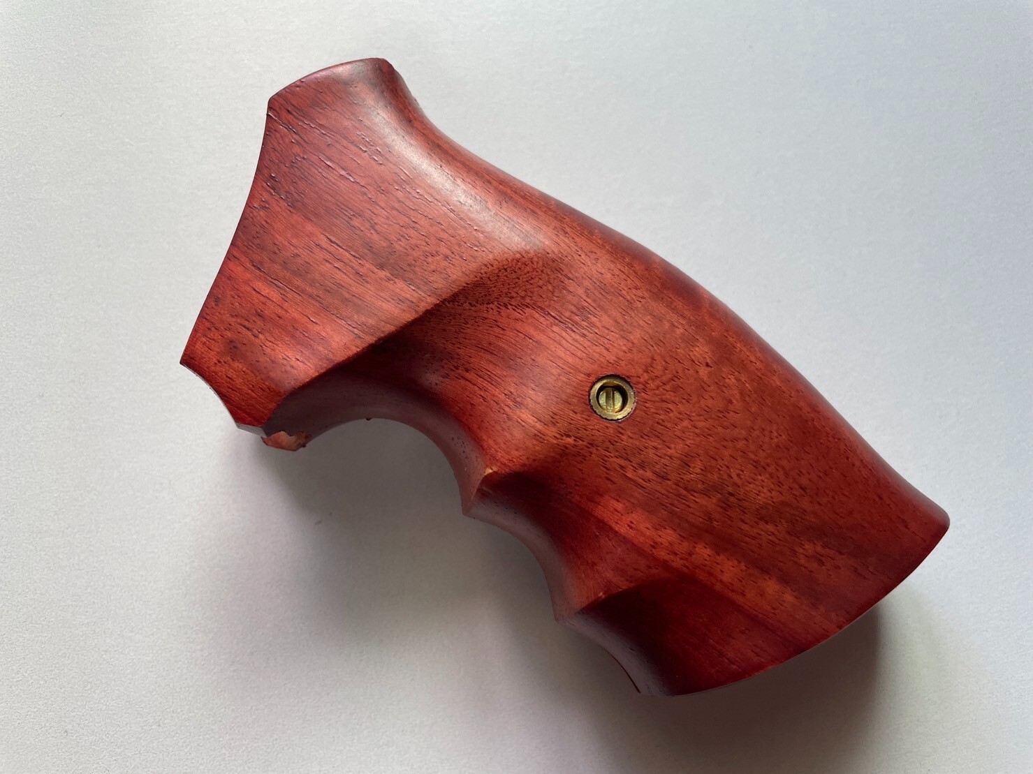 Cool Smooth Hardwood Handle Grips for Ruger GP100 Super Redhawk#01 | eBay