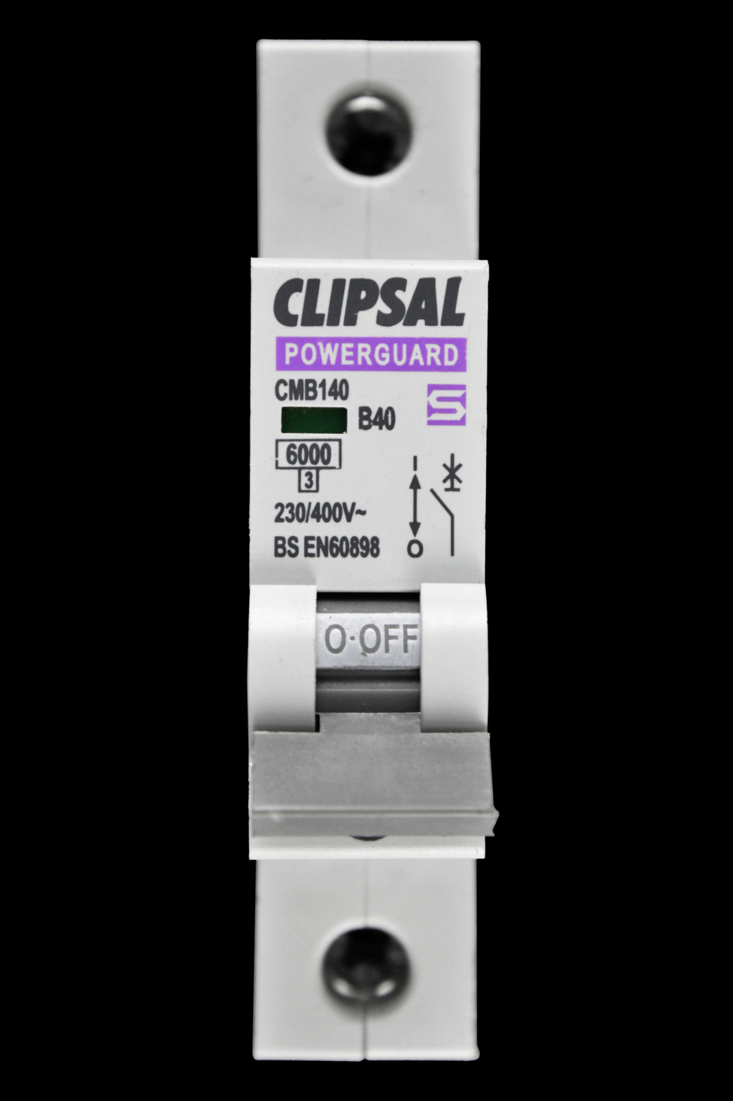 Clipsal PowerGuard 40a Type B CMB140 1 Pole MCB 230/400v for sale ...