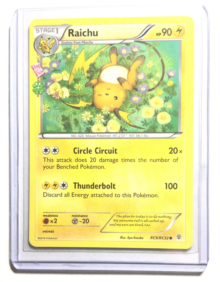 Raichu Card Xy