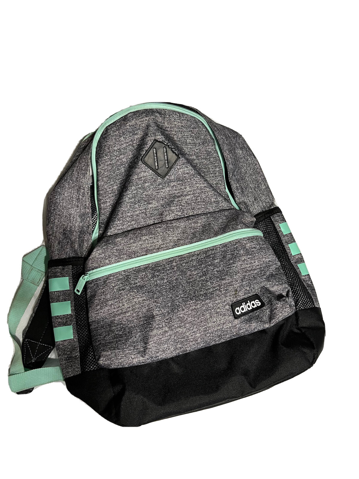 **2022 ADIDAS GRAY AND TEAL BACKPACK** - Gem