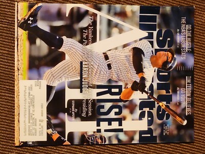 SPORTS ILLUSTRATED - AARON JUDGE "ALL RISE Cover May 15-22, 2017 | eBay