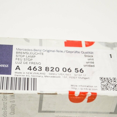NEW MERCEDES-BENZ G-CLASS W463 3RD STOP BRAKE LIGHT LED A4638200656 02 ...