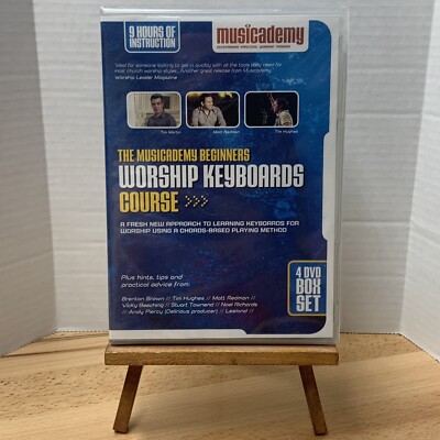 WORSHIP KEYBOARD COURSE Beginners Box Set Volumes 1-4 DVD Set ...