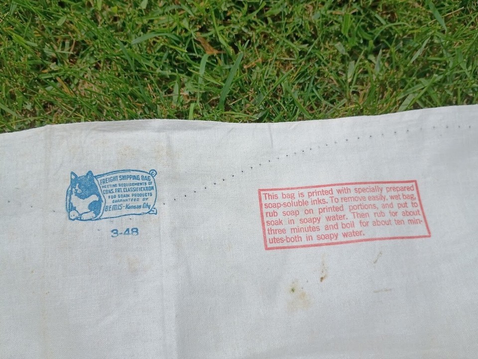 ---Vtg General Mills Gold Medal flour sack – hemmed Betty Crocker ...