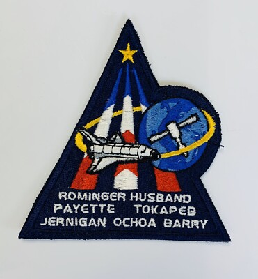 Shuttle Discovery STS-96 Patch 1999 - Rominger Husband Payette Tokapeb Ochoa | eBay