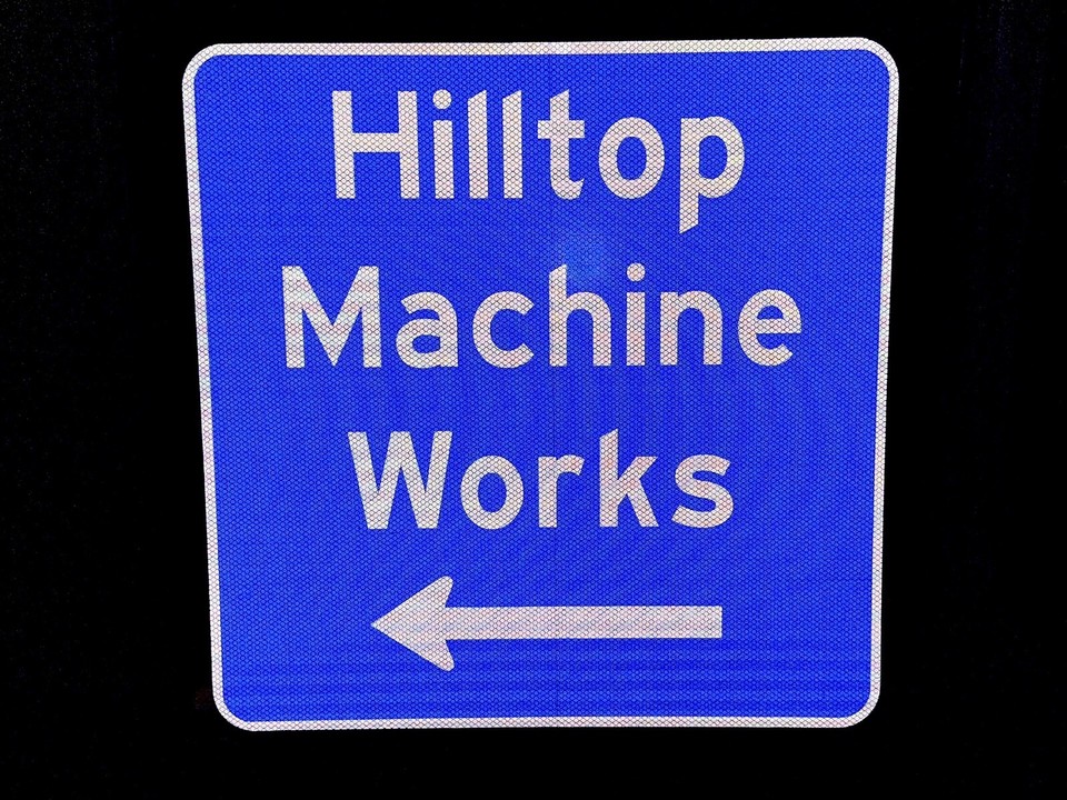 CUSTOM TRAFFIC SIGN (Square OR Diamond Shape) 24"x24" HIP Reflective ...