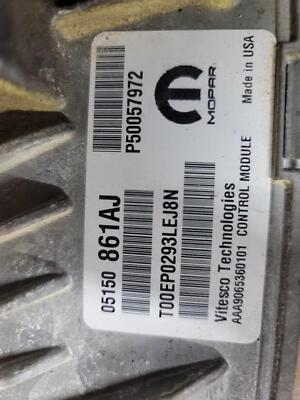 05150861aj Engine/motor Brain Box JEEP WRANGLER 20 21 22 23 | eBay