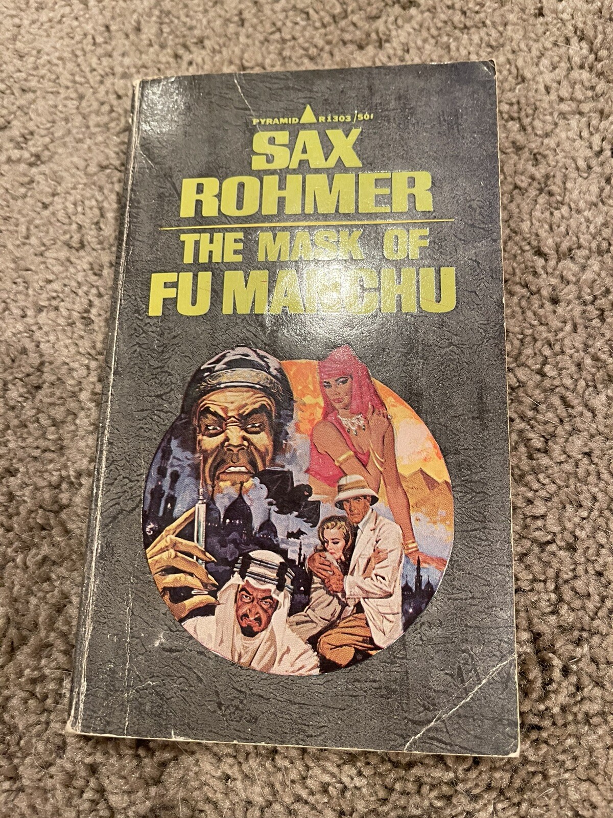 The Mask of Fu Manchu - Sax Rohmer, 1966 sc, Pyramid Books | eBay