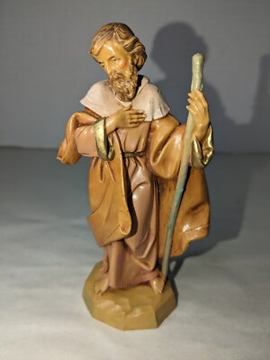 Vintage 1991 Fontanini Joseph of Holy Family 5" Nativity Figurine Italy ...
