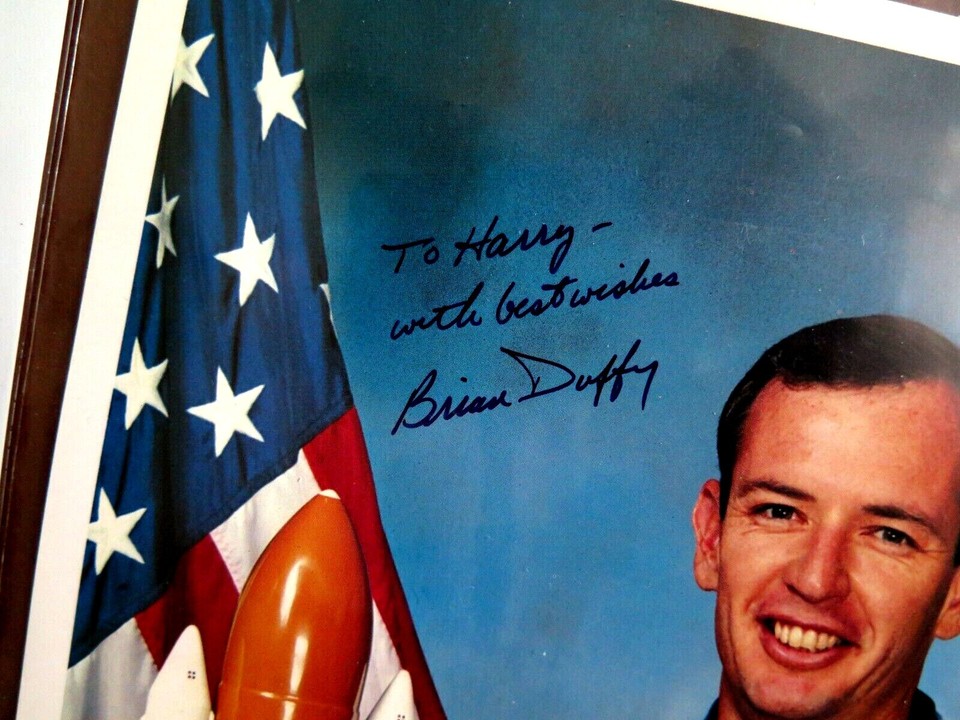 NASA 8x10 photo Signed-Autographed by Astronaut Brian Duffy Atlantis ...