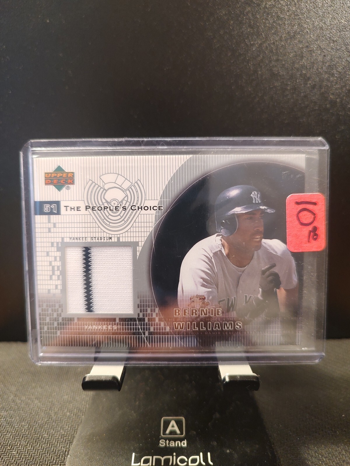 Bernie Williams 2002 Upper Deck Peoples Choice Game Worn Pants Relic PJ ...