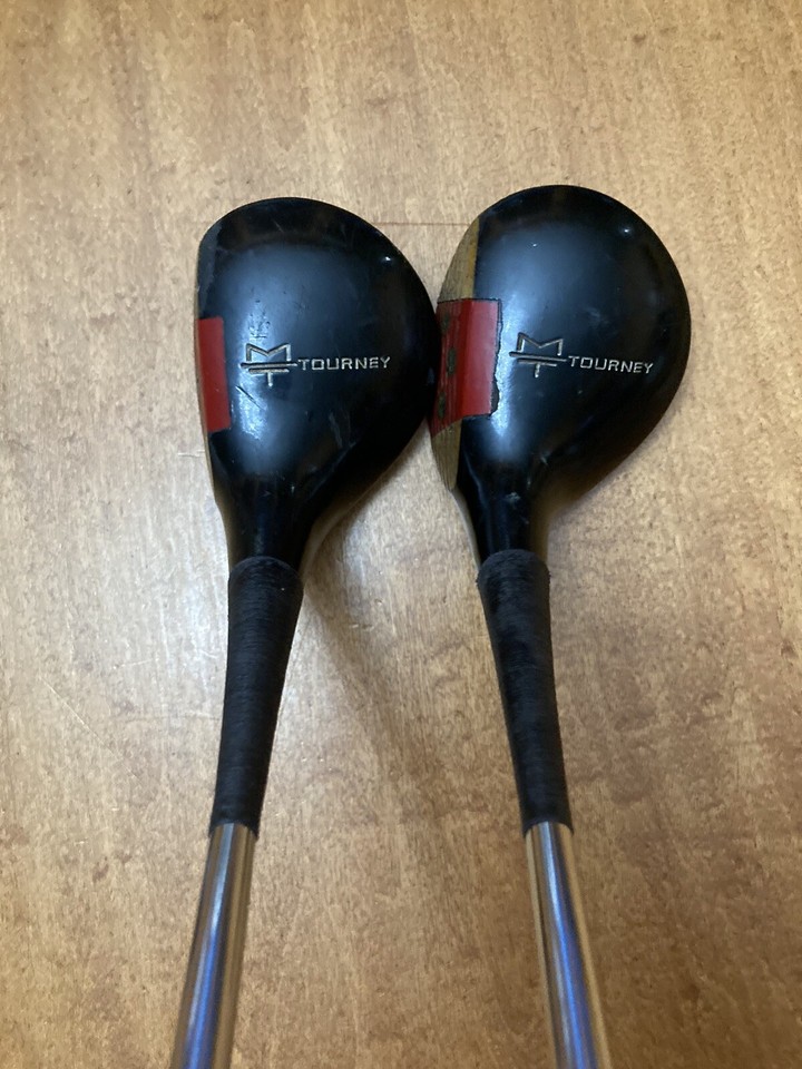 Original MacGregor VIP CUSTOM Persimmon DRIVER 2 3 4 Wood Set Tourney ...