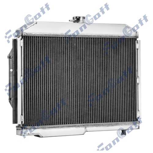3 Row Aluminum Radiator+Shroud Fan Fit AMC Javelin AMX Rambler V8 GAS ...