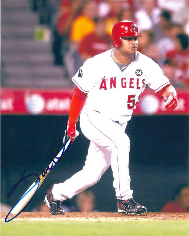 Bobby ABREU Signed Los Angeles ANGELS 8x10 Photo | eBay