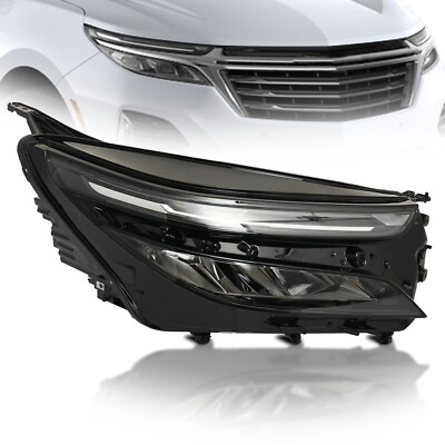 Right Side Full LED Headlight Lamp For Chevy Equinox LT | RS 2022 2023 ...