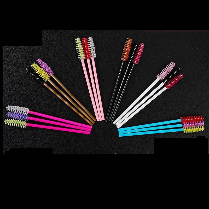 50pc Lightweight Brow Groomer Portable Brush Brush Rod Mascara ...
