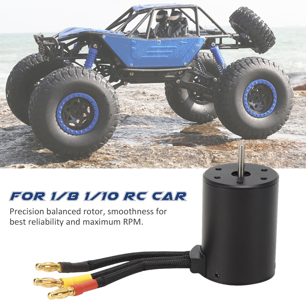 3650 Brushless Motor RC Car Part Accessory Fit For HSP 1/8 1/10 RC Car ...