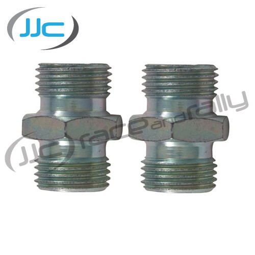 2 x APS 1/2 Inch BSP To 1/2 Inch BSP Male To Male Oil Fitting Adaptors ...