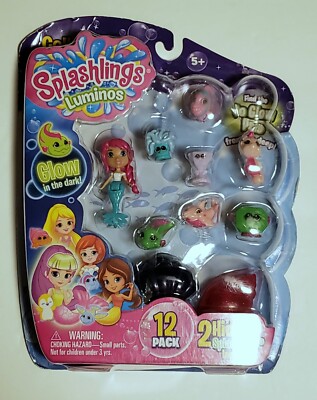 SPLASHLINGS Luminos Glow in the Dark Mermaid- 12 Pack Sarah Sassea | eBay