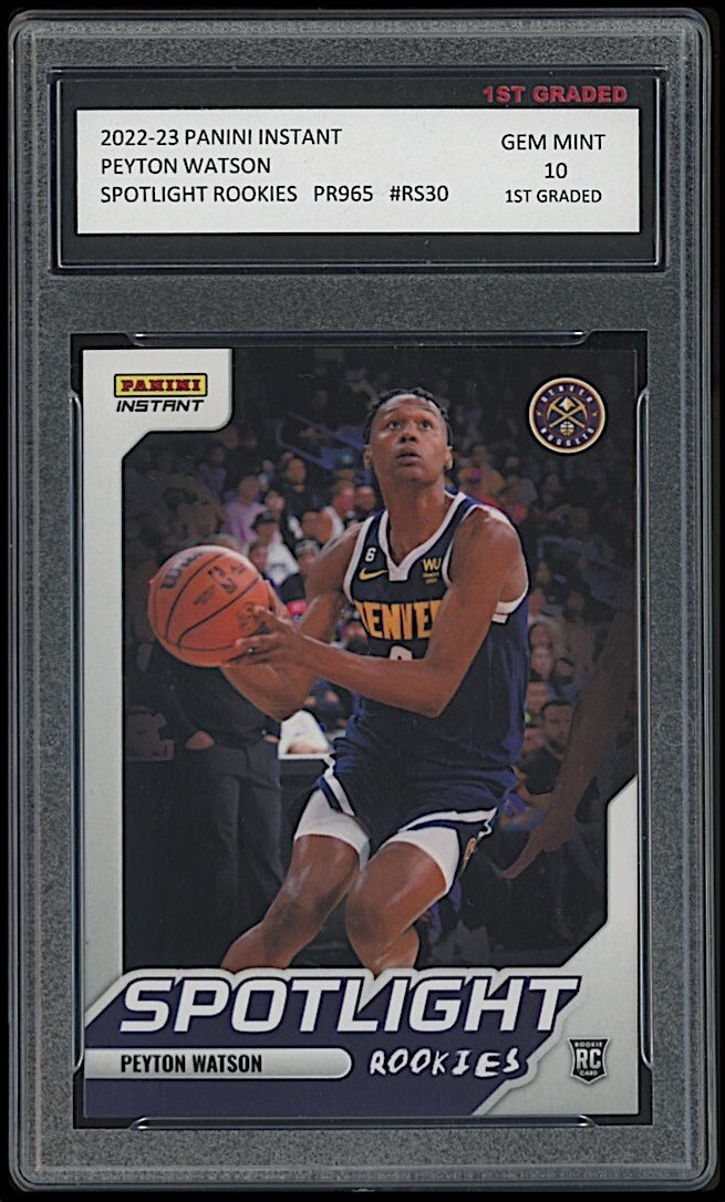 2022-23 Panini Instant NBA Spotlight Rookies Basketball - Trading Card ...