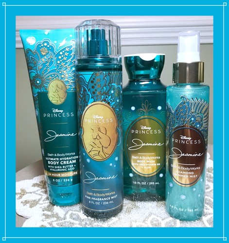 Bath & Body Works DISNEY PRINCESS Jasmine Diamond Shimmer Mist Cream ...