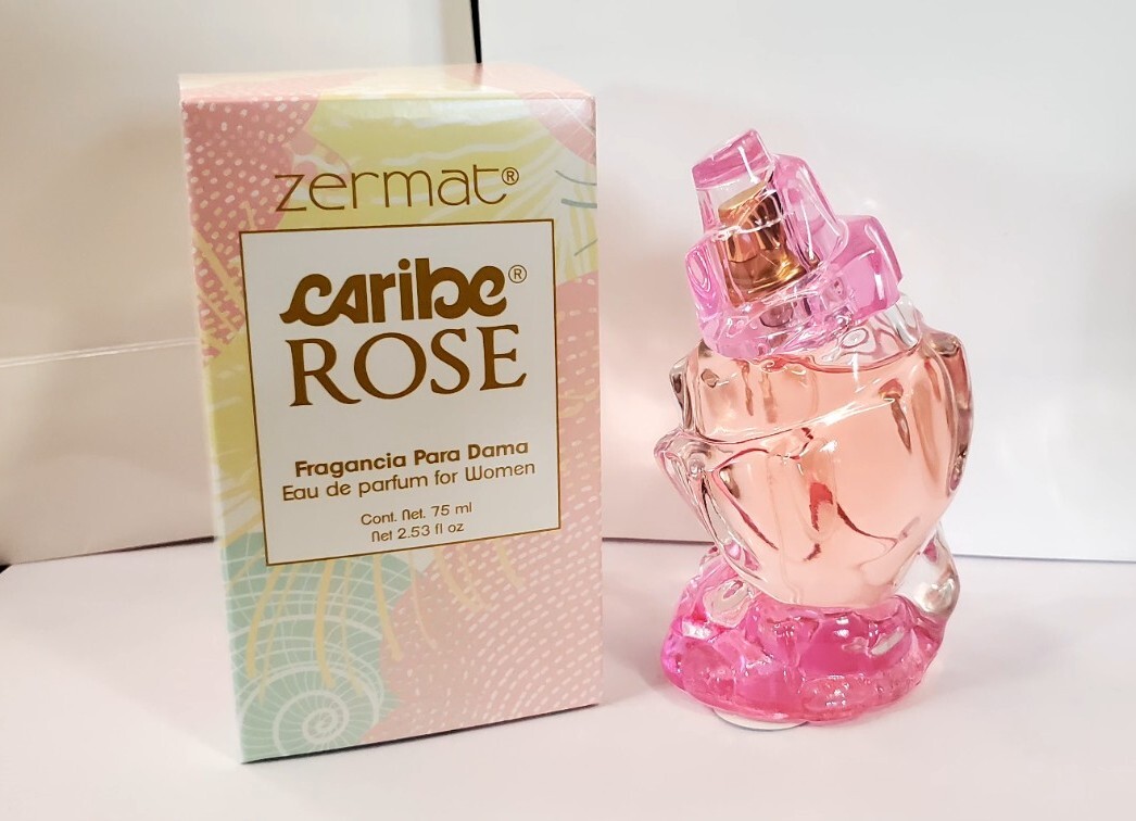 CARIBE ROSE EAU DE PARFUM FOR WOMEN 2.53 FL OZ BY ZERMAT | eBay