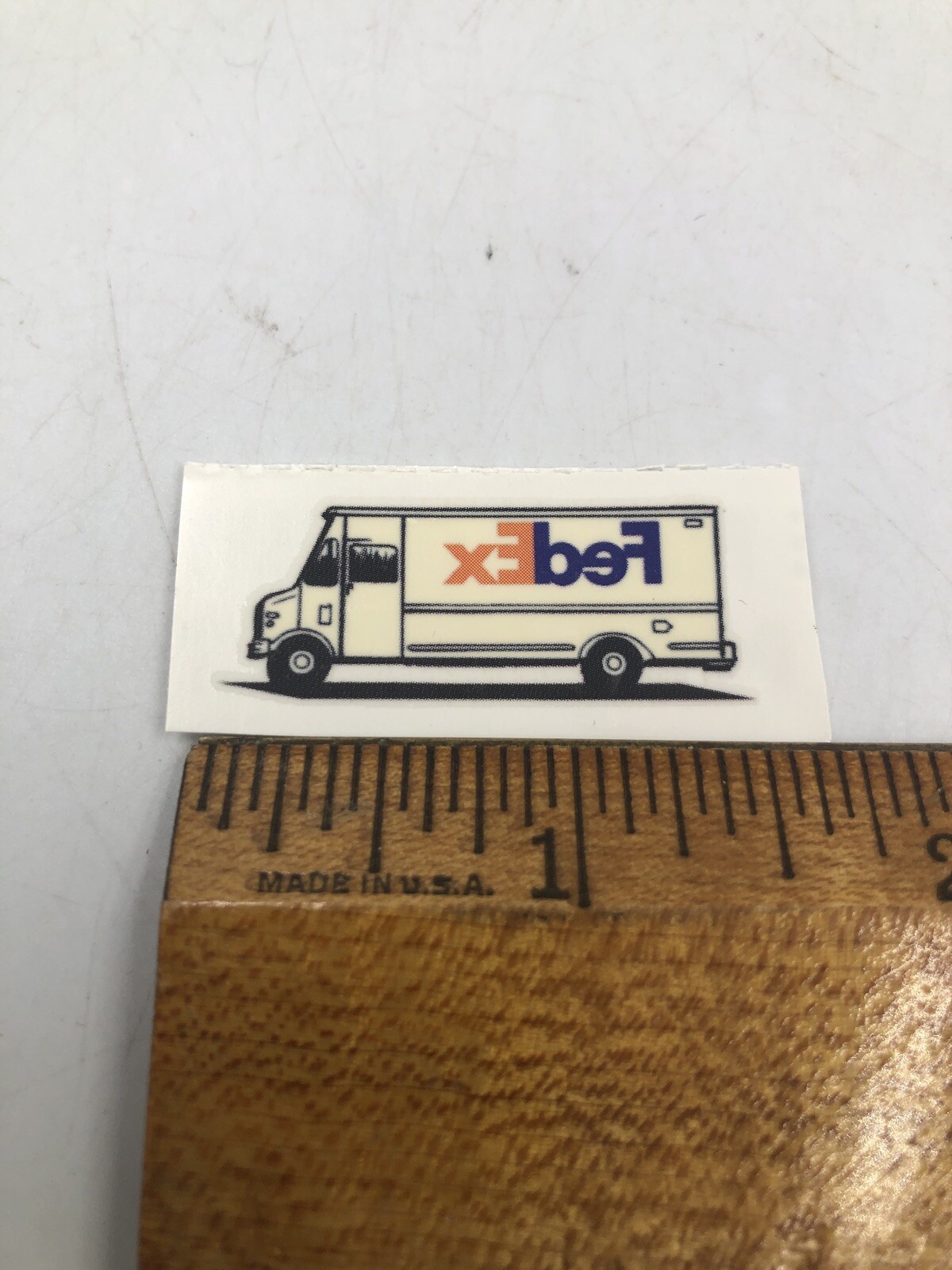 FEDEX ~ Box Truck Step Van ~ Temporary Tattoo ~ Made In USA RARE VTG | eBay