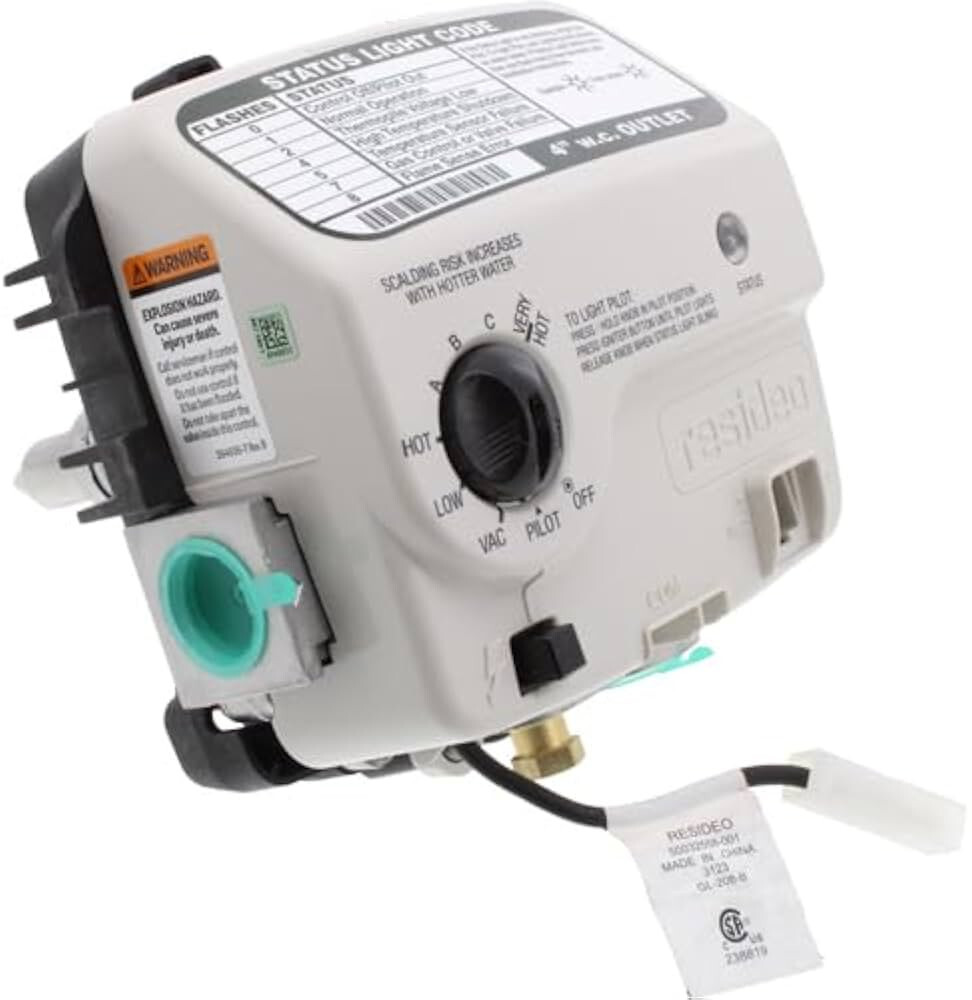 WV8840C1406 RESIDEO Gas Control Valve-For Rheem Water Heater 2024 for ...