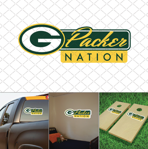 Green Bay Packers Sticker Decal Nation Car Truck Window Wall Laptop ...
