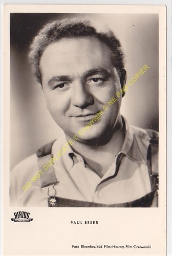 RPPC STAR Paul Esser Foto Rhombus Sud Film | eBay