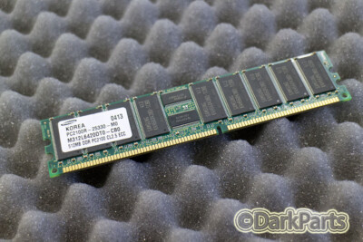 Dell PowerEdge 1600SC 512MB Memory RAM Samsung M312L6420DTO-CB0 PC2100R ...