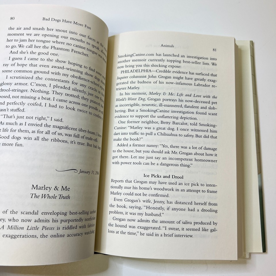 Bad Dogs Have More Fun: Selected Writings on Family, Animals, and Life ...