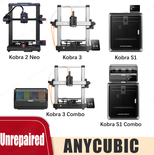 【Used】ANYCUBIC Kobra 2 Neo/Kobra 3 Combo/Kobra S1 Combo FDM 3D Printer ...