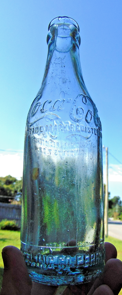 EARLY 1900s Vintage PERRY FLA. SS Coca Cola Soda Bottle - FLORIDA - FL ...