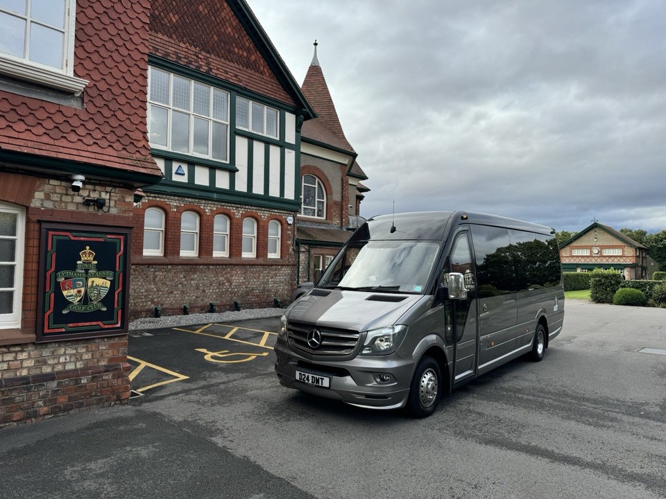 Mercedes Sprinter Minicoach EVM 16 Seats + Tables | eBay UK
