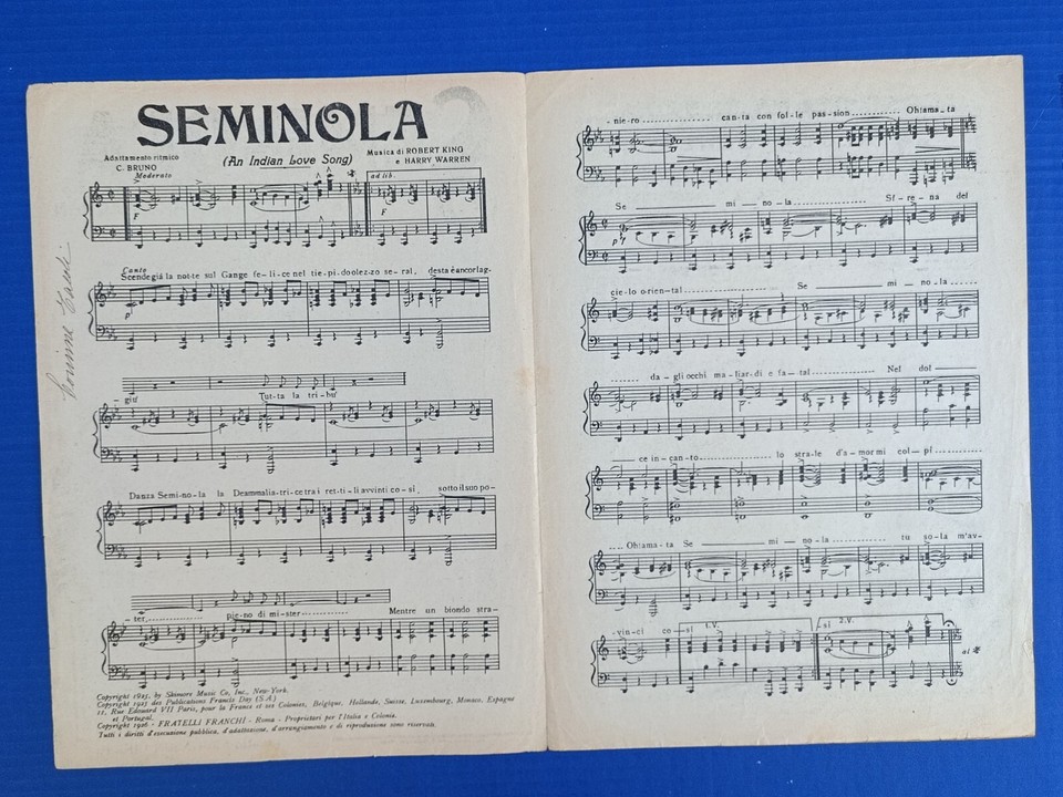 Seminola Of Harry Warren-Spartito Musical Toddler 900-12827 | eBay
