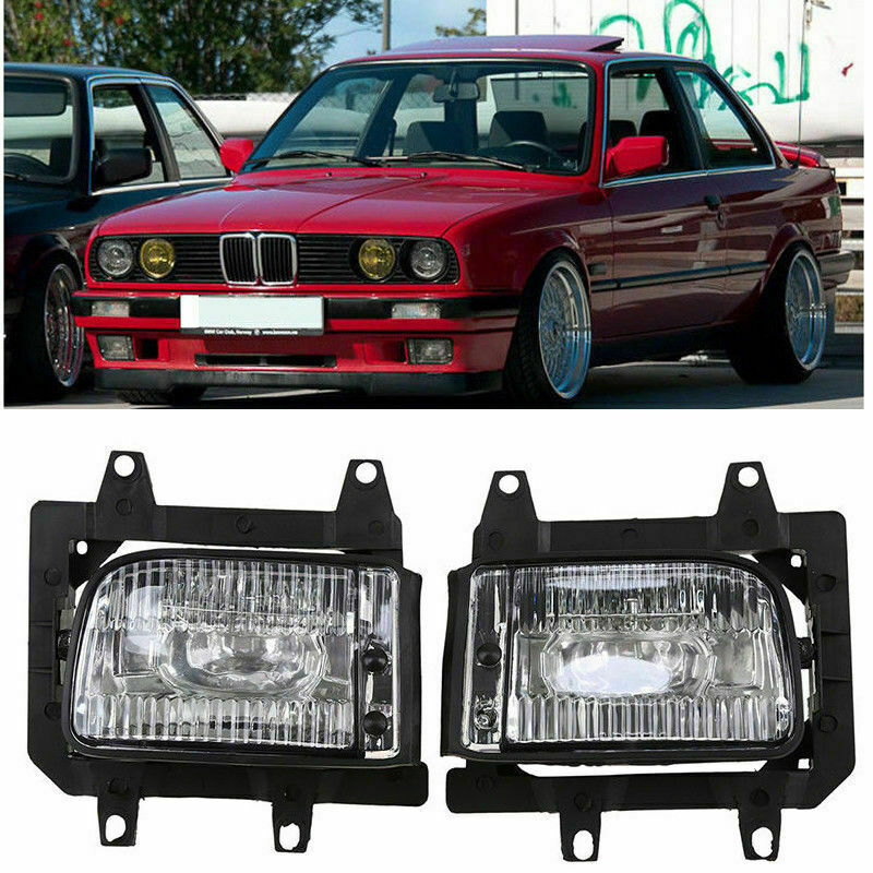 Front Bumper Driving Fog Light for BMW E30 318i 318is 325i 85-93 Clear ...