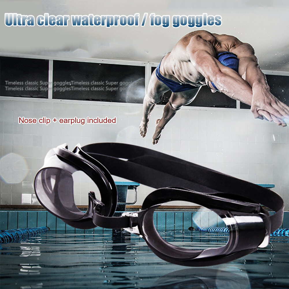 Swimming Goggles Anti Fog No Leaking Swim Pool Goggles for Women Men ...