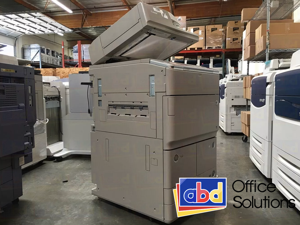 Canon IR Advance 8285 A3 Mono Laser Copier Printer Scanner MFP 85 ppm ...