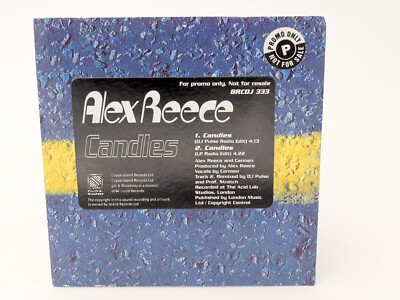 CD PROMO - ALEX REECE - CANDLES | eBay