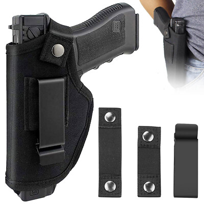 Universal IWB OWB Gun Holster Tactical Concealed Carry Left / Right ...
