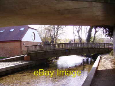 Photo 6x4 Andover - Footbridge A bridge over the River Anton. c2008 ...