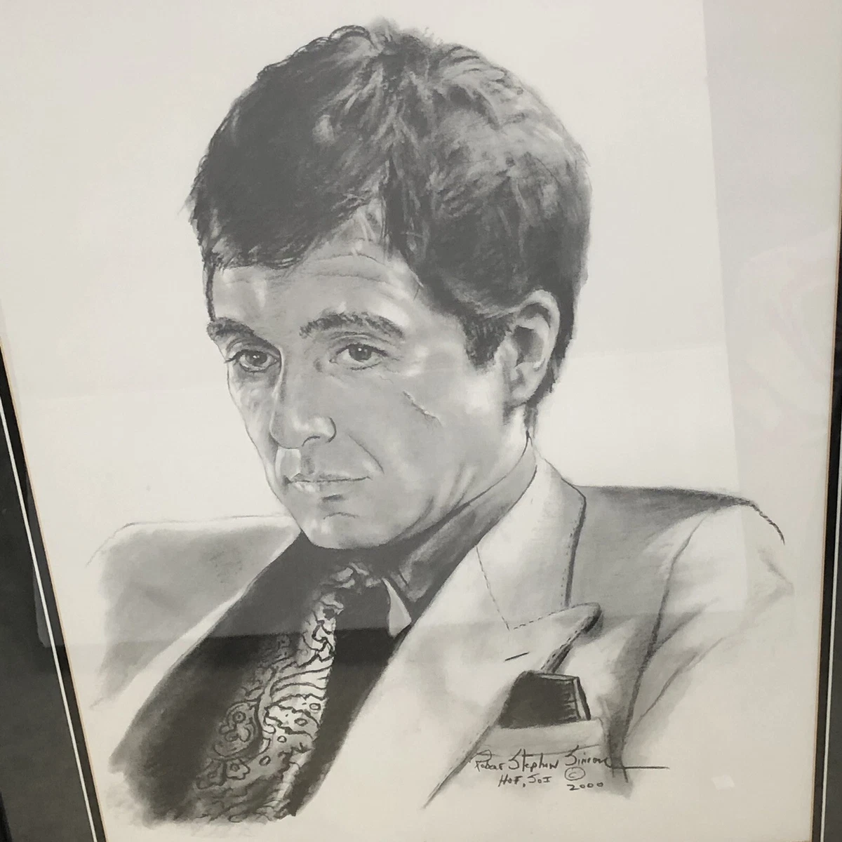Scarface Al Pacino Drawing