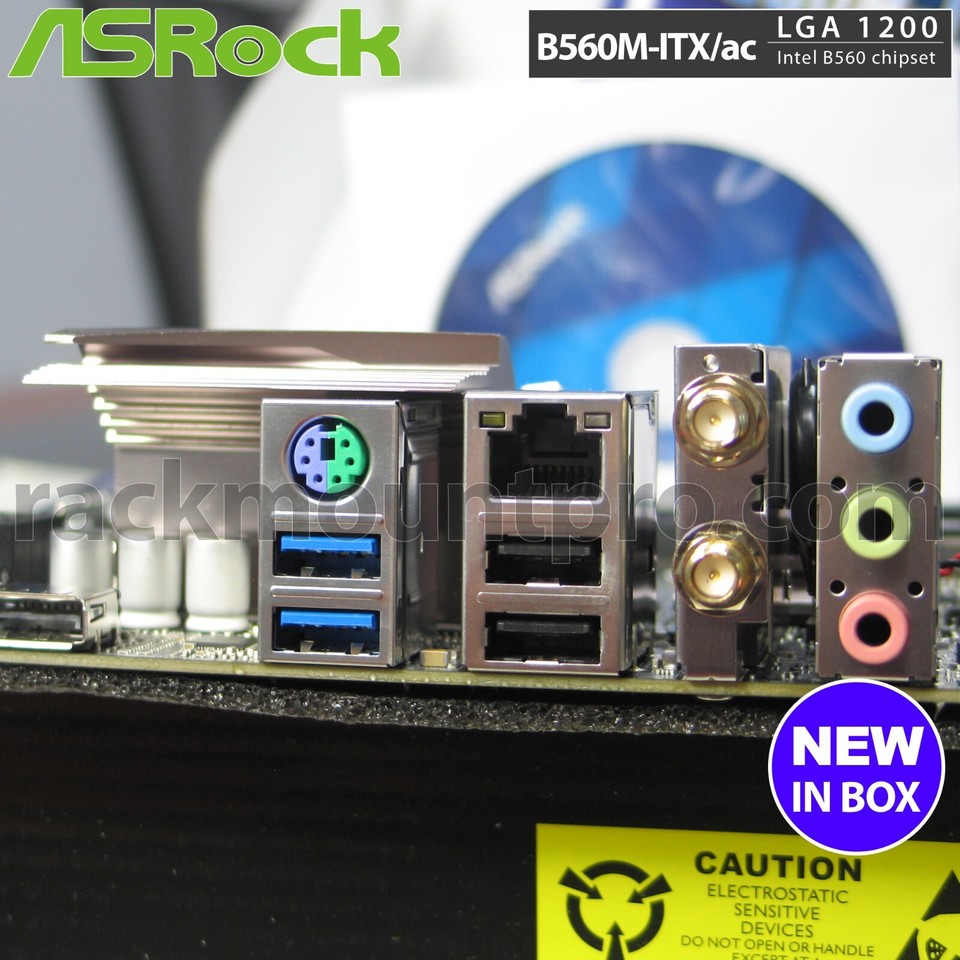 Asrock B560M-ITX/ac Single Socket Mini-ITX Motherboard NEW | eBay
