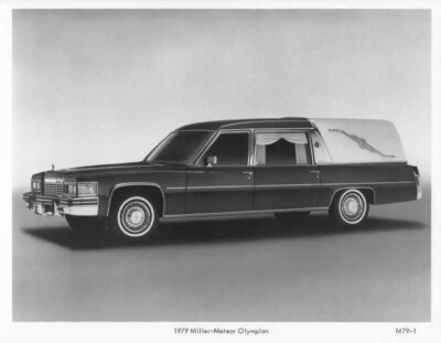1979 Cadillac Miller-Meteor Olympian Hearse Press Photo 0034 | eBay
