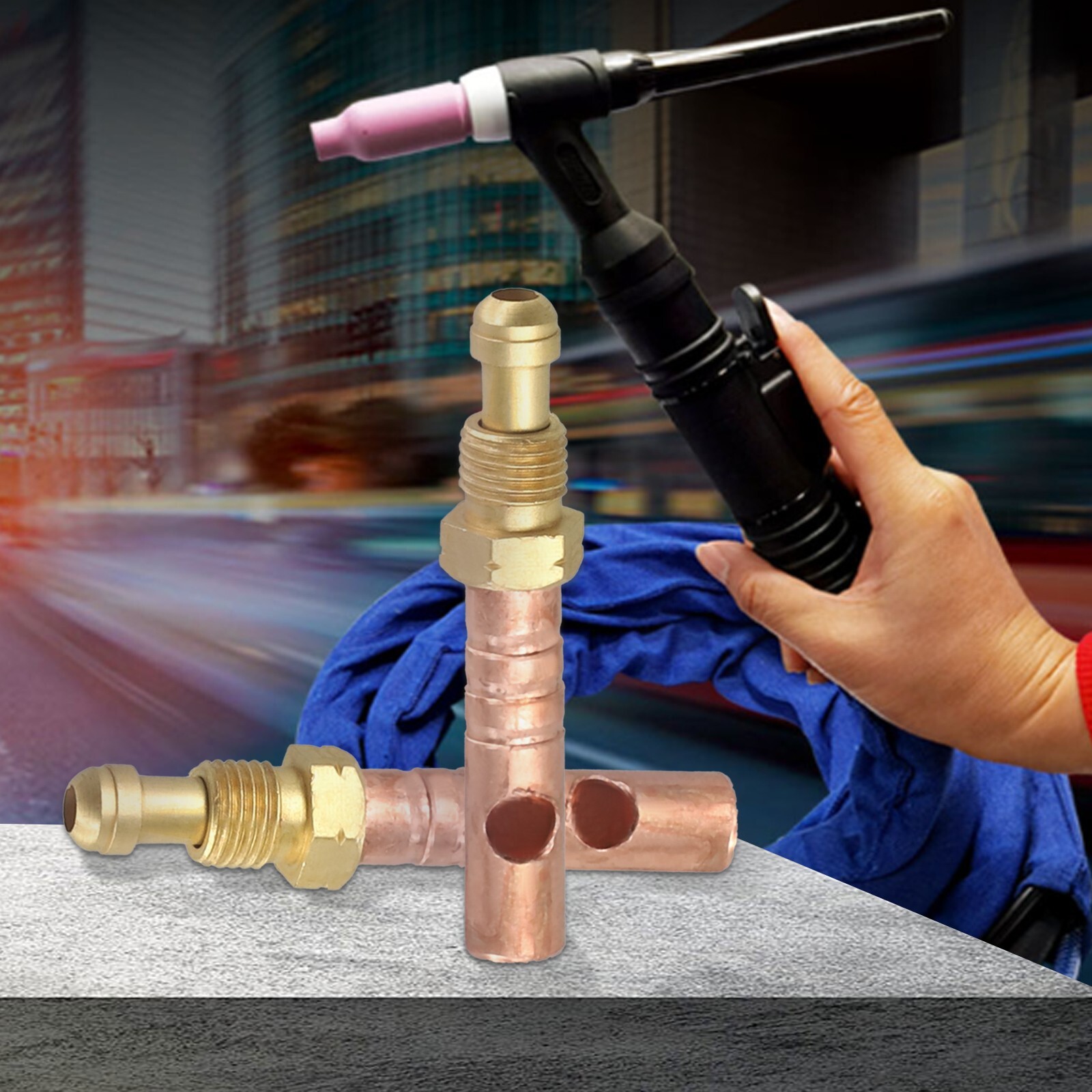 For TIG Welding Torches Head Adapter Metalworking TIG Welding Torch For ...