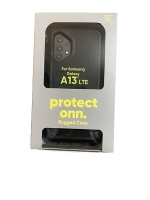 Protect ONN Rugged Phone Case Samsung Galaxy A13 LTE Blk Drop ...