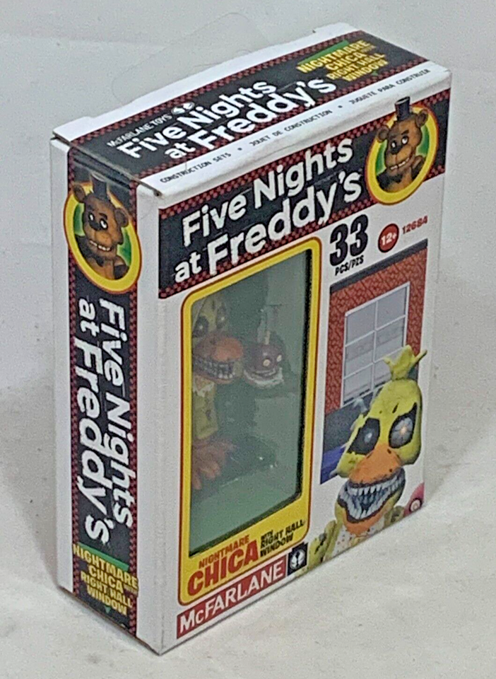 RARE McFarlane FNAF Nightmare Chica Right Hall Window Five Nights ...