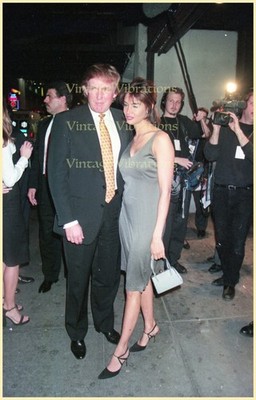 #3 1998 DONALD TRUMP & KARA YOUNG 35MM NEGATIVE FILM PHOTO CELEBRITIES ...
