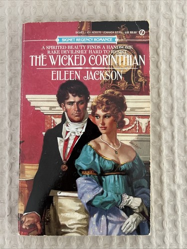 Vintage Signet Regency Romance-Eileen Jackson-The Wicked Corinthian-1990 | eBay
